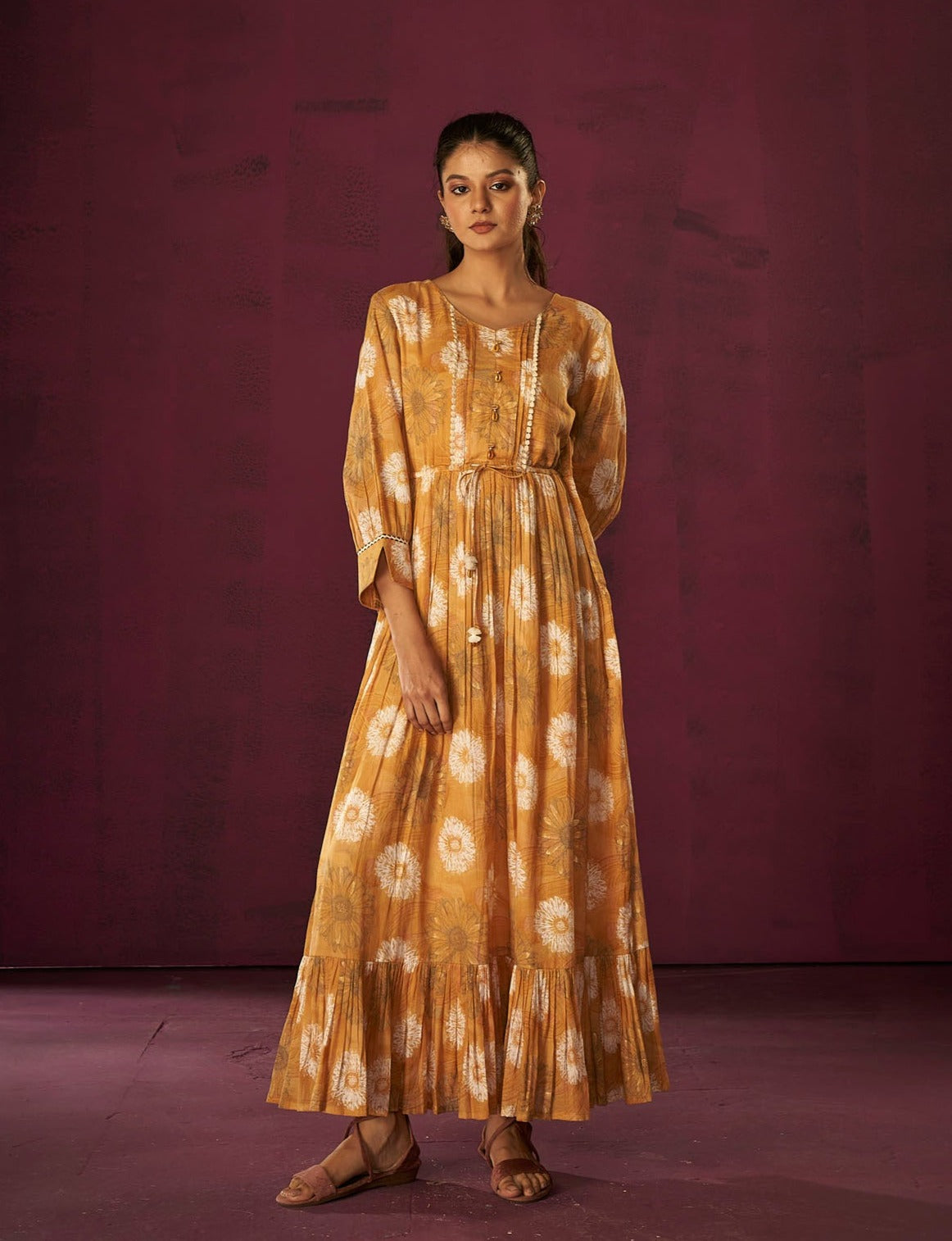 Lemon Zest Sunshine Splash Summer Dress