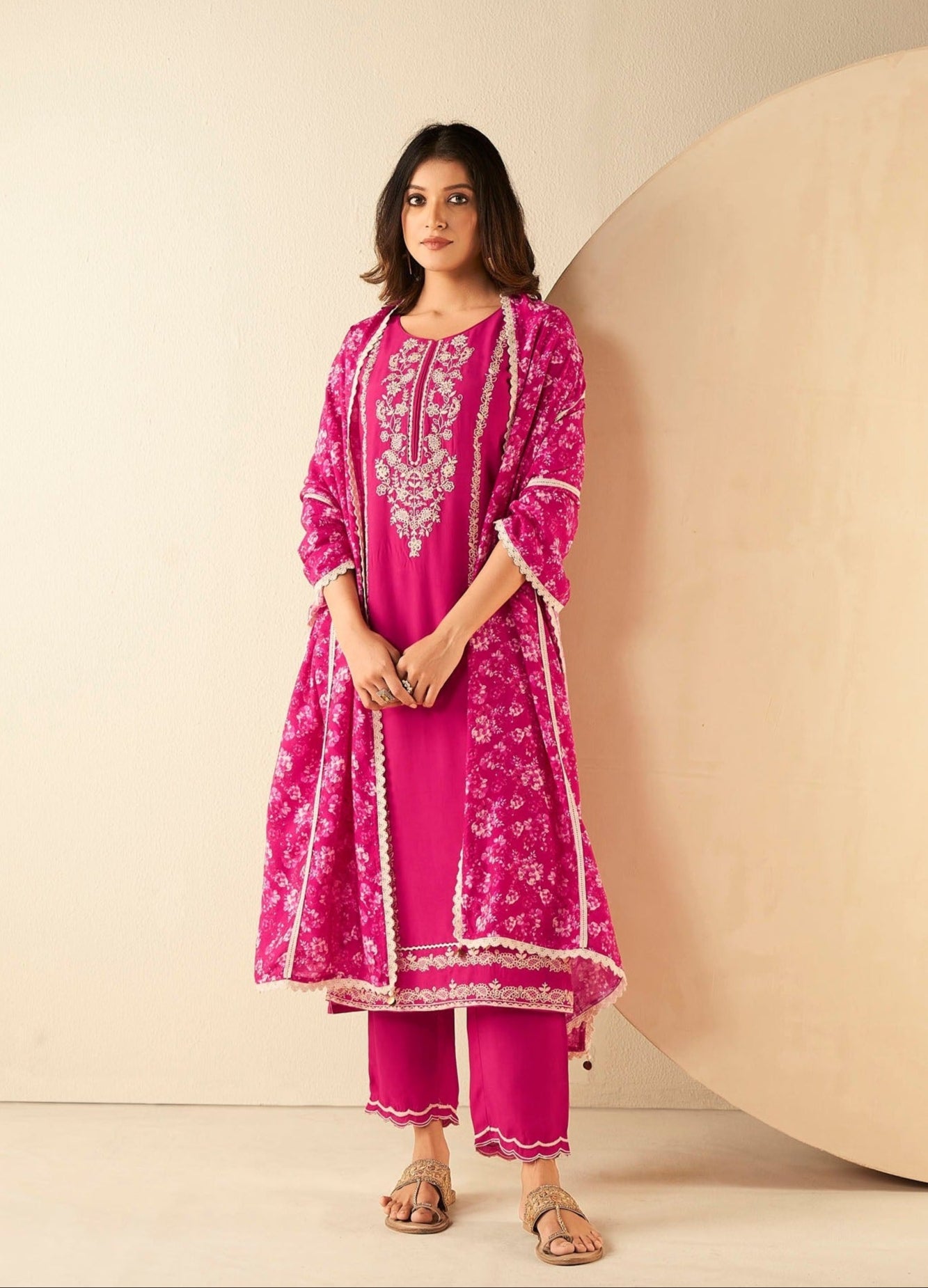 Explore Stylish Kurta Sets | Four Buttons Collection